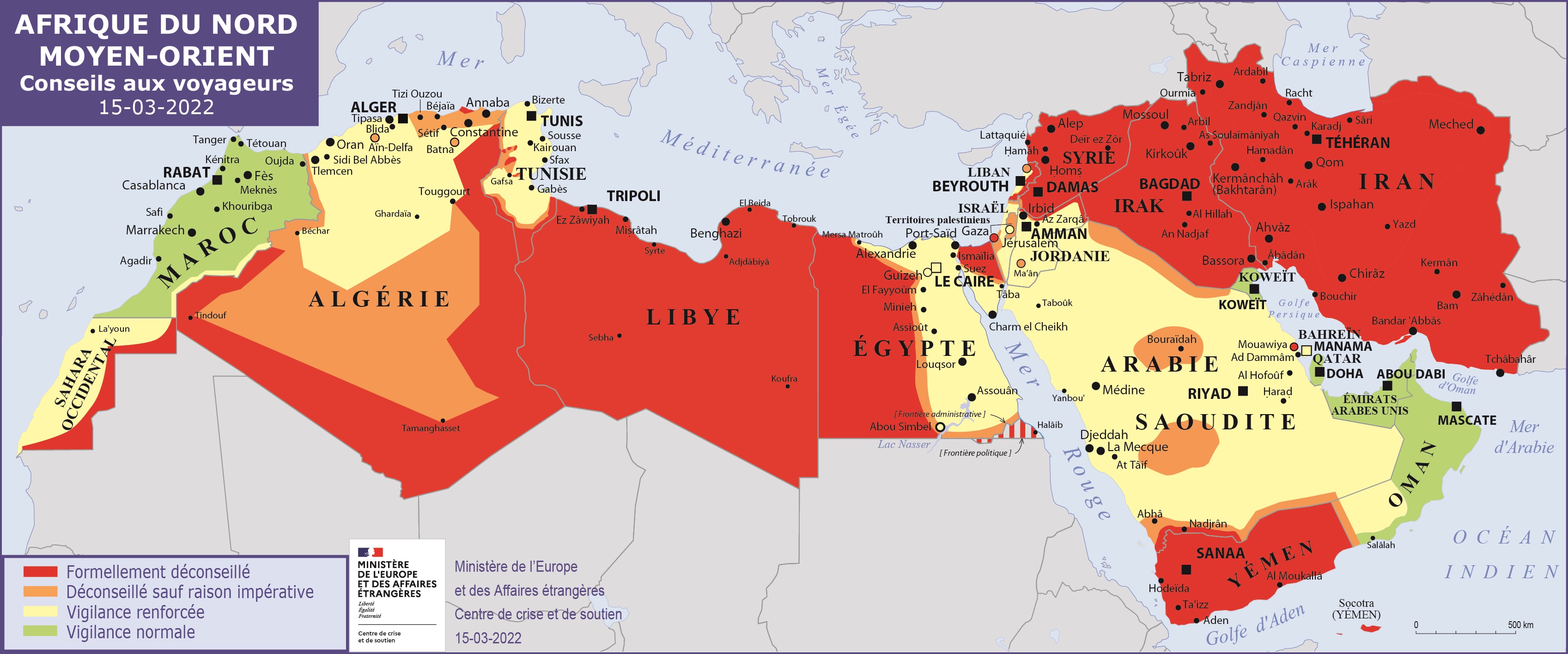Afrique du Nord / Moyen Orient - Ministère de l’Europe et des Affaires ...