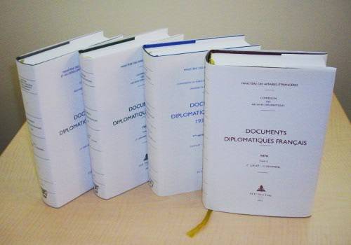 Documents diplomatiques français - Ministère de l’Europe et des ...