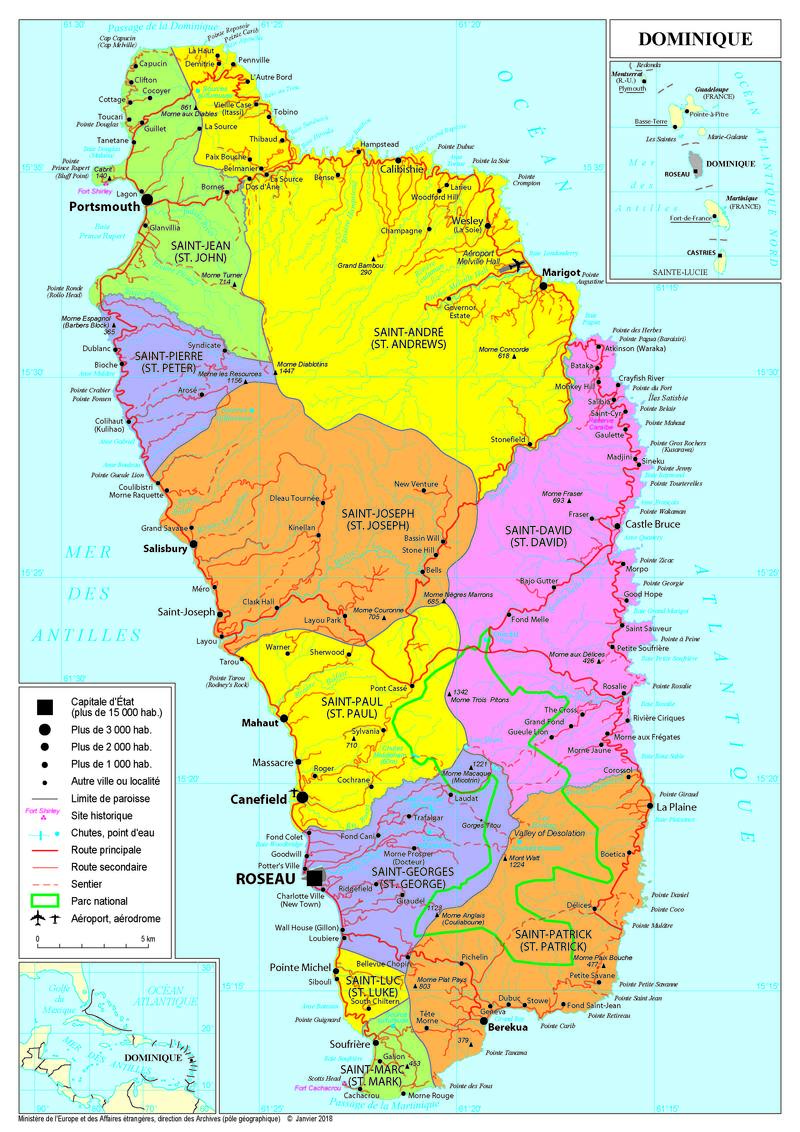 Présentation de la Dominique - Ministère de l’Europe et des Affaires ...