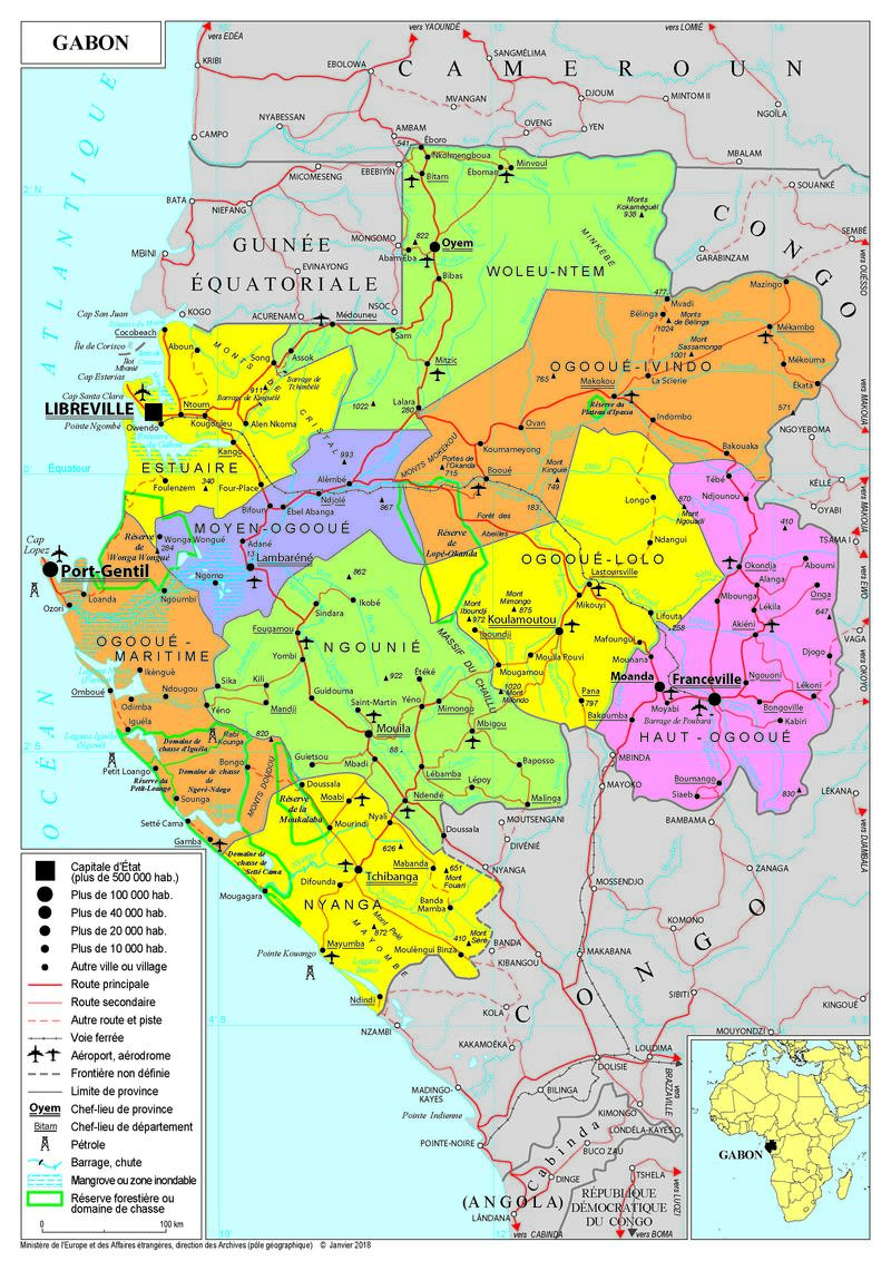 Présentation du Gabon - Ministère de l’Europe et des Affaires étrangères