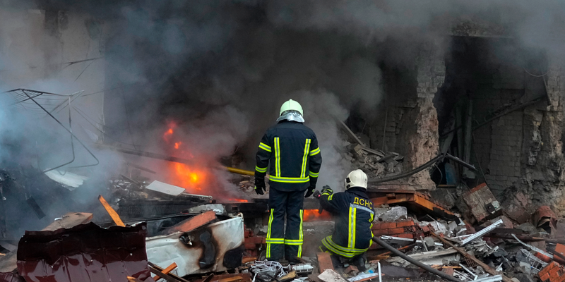 Ukraine - Nouveaux bombardements de la Russie contre l’Ukraine (23.11. ...