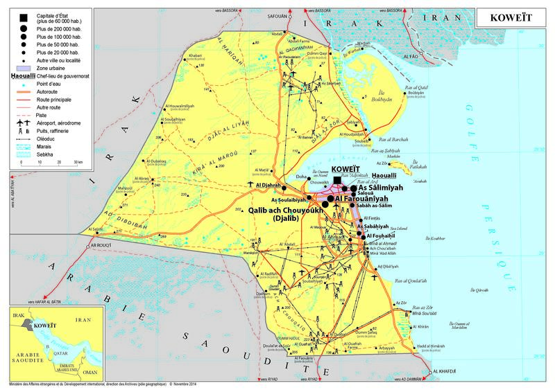 Présentation du Koweït - Ministère de l’Europe et des Affaires étrangères