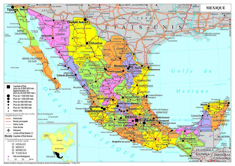 Présentation du Mexique