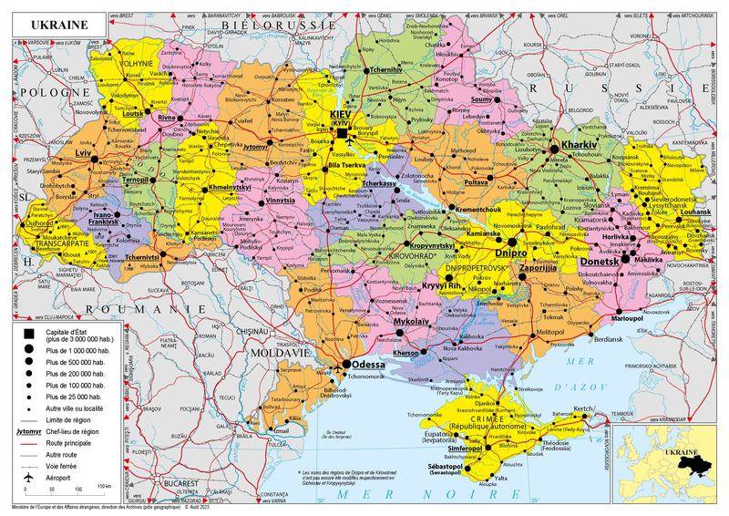 Présentation de l'Ukraine - Ministère de l’Europe et des Affaires ...