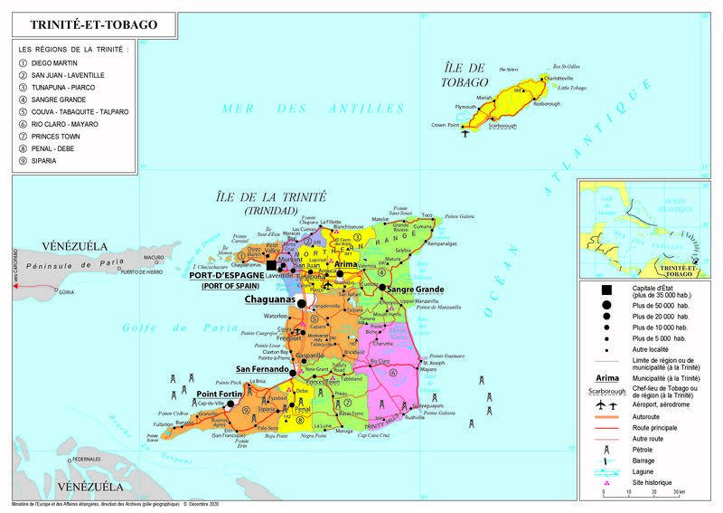 Présentation De Trinité Et Tobago Ministère De Leurope Et Des